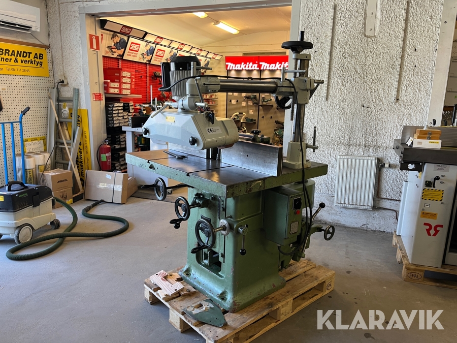 Vertikalfräs Jonsered, Huddinge, Klaravik auktioner