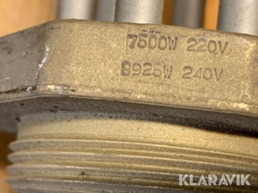 Elpatroner/ värmestavar, Nynäshamn, Klaravik auktioner