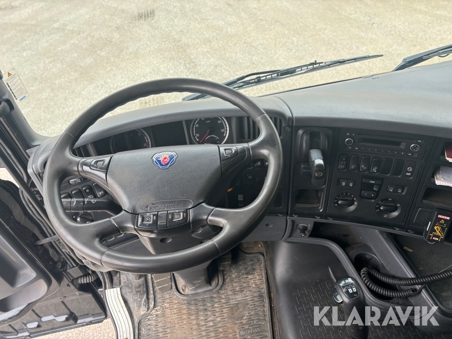 Kranbil Scania R360, Osby, Klaravik auktioner