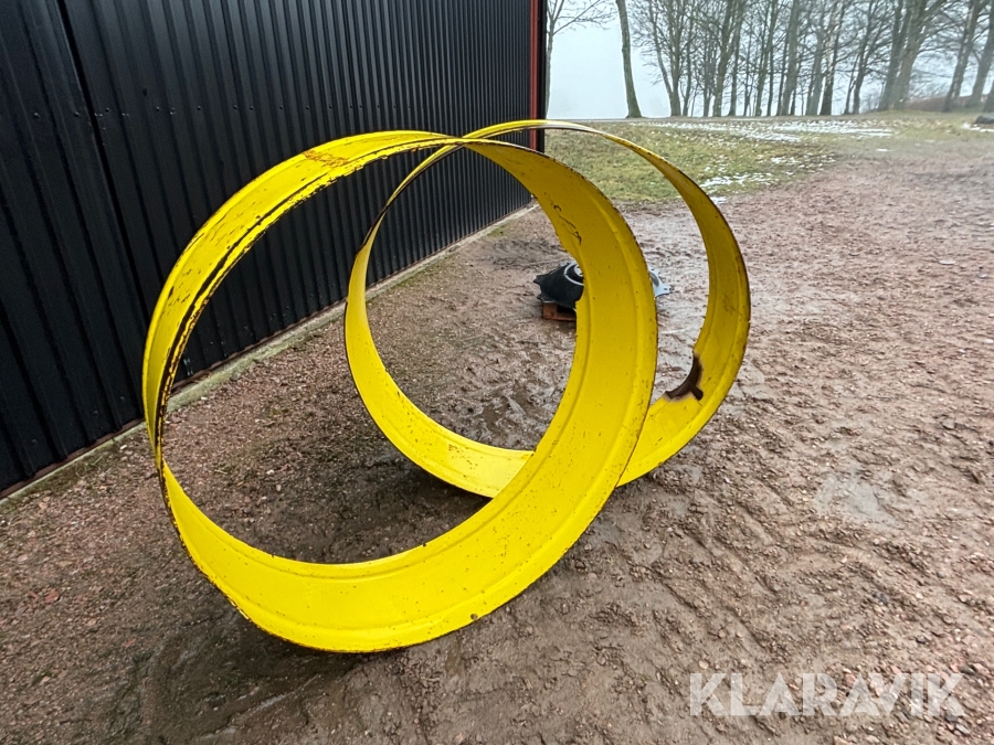 Ringar till dubbelmontage John Deere, Svalöv, Klaravik aukti