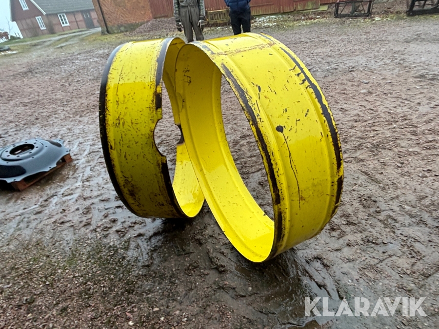 Ringar till dubbelmontage John Deere, Svalöv, Klaravik aukti