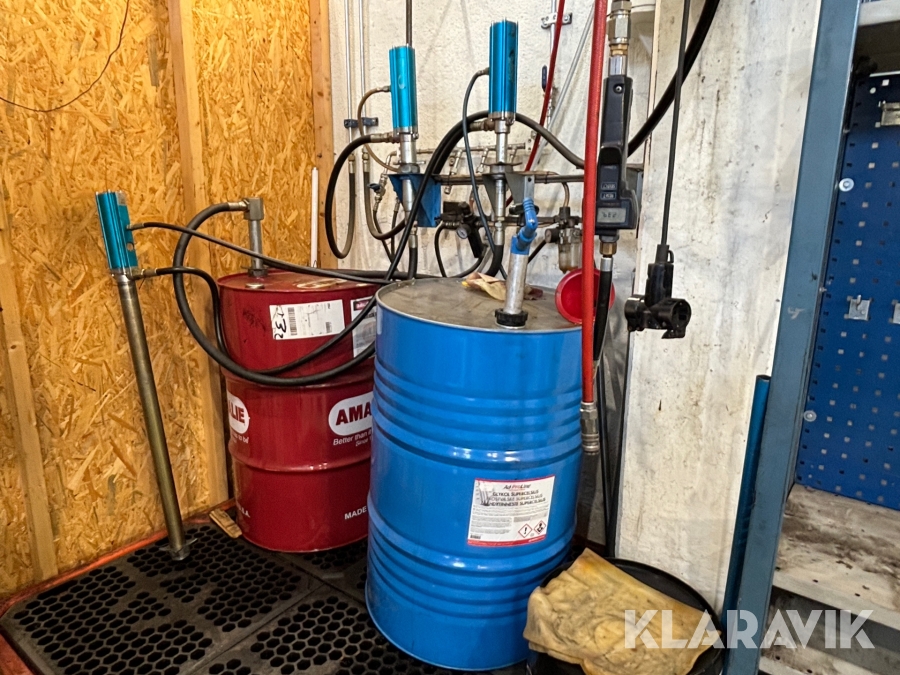 Oljepump / oljesystem (fat), Göteborg, Klaravik auktioner