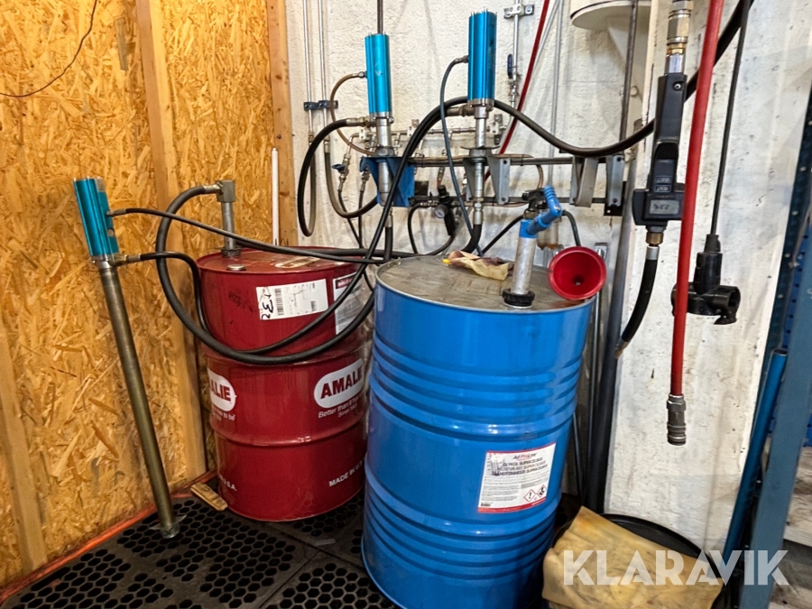 Oljepump / oljesystem (fat), Göteborg, Klaravik auktioner
