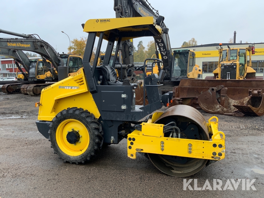 Vält Bomag BW 124 DH-4, Växjö, Klaravik auktioner