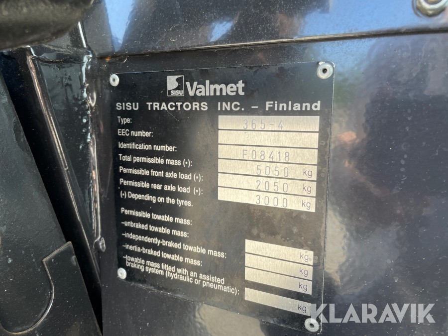 Traktor Valmet 365