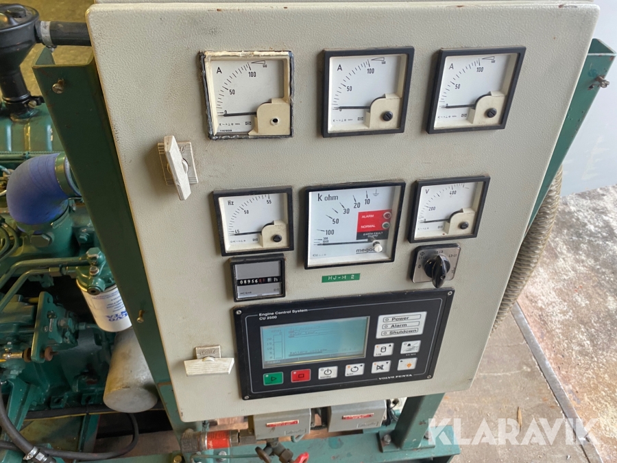 Klaravik Auktioner | Generatormotor Valmet 320 dsmg 53kW 1500 RPM