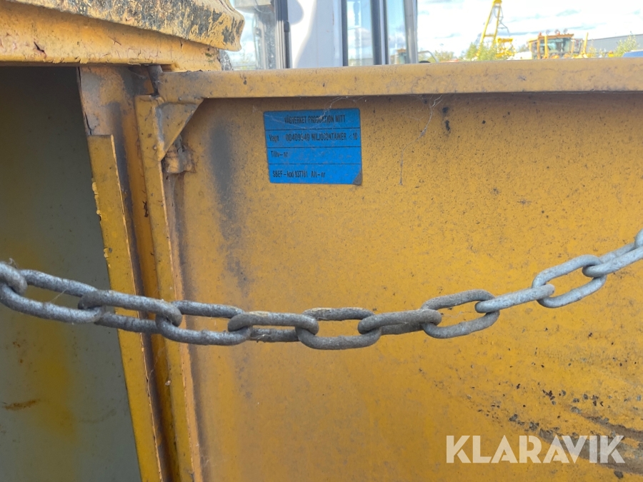 Miljöcontainer, Umeå, Klaravik auktioner