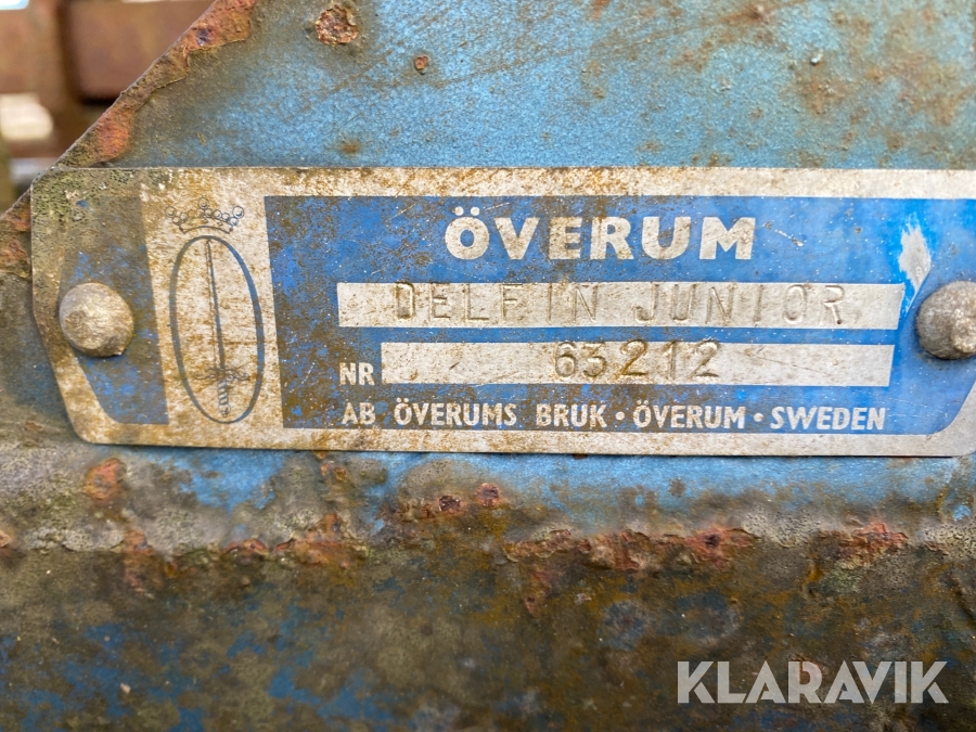 Plog Överum Delfin Junior, Ängelholm, Klaravik auktioner