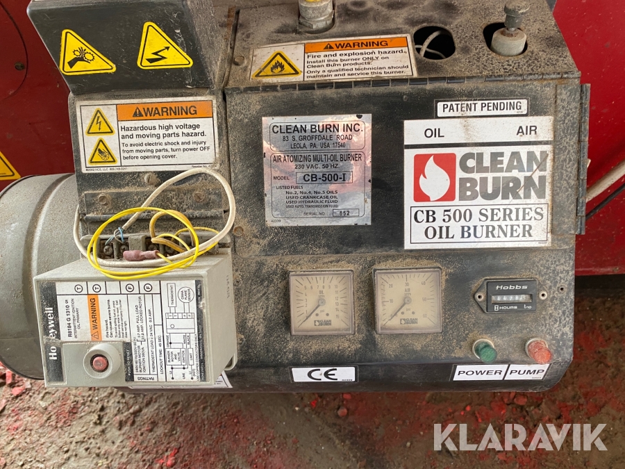 Multi oljepanna Clean Burn CB 2800-I, Ale, Klaravik auktione