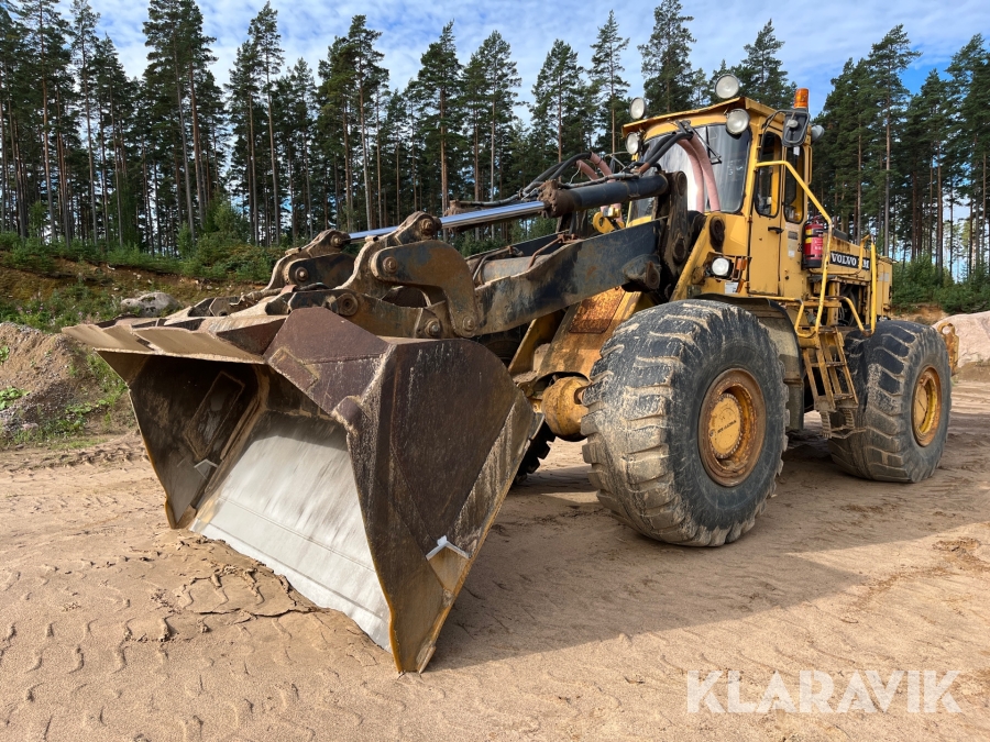Hjullastare Volvo BM L160, Tranås, Klaravik auktioner