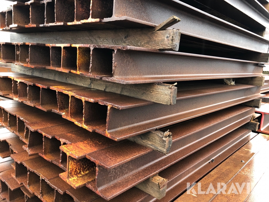 Klaravik Auktioner | Stålbalk HE120B 40 st Längd 2m