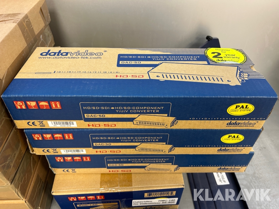 Handhållna kamerastativ, monitorer & converters m.m. Hague