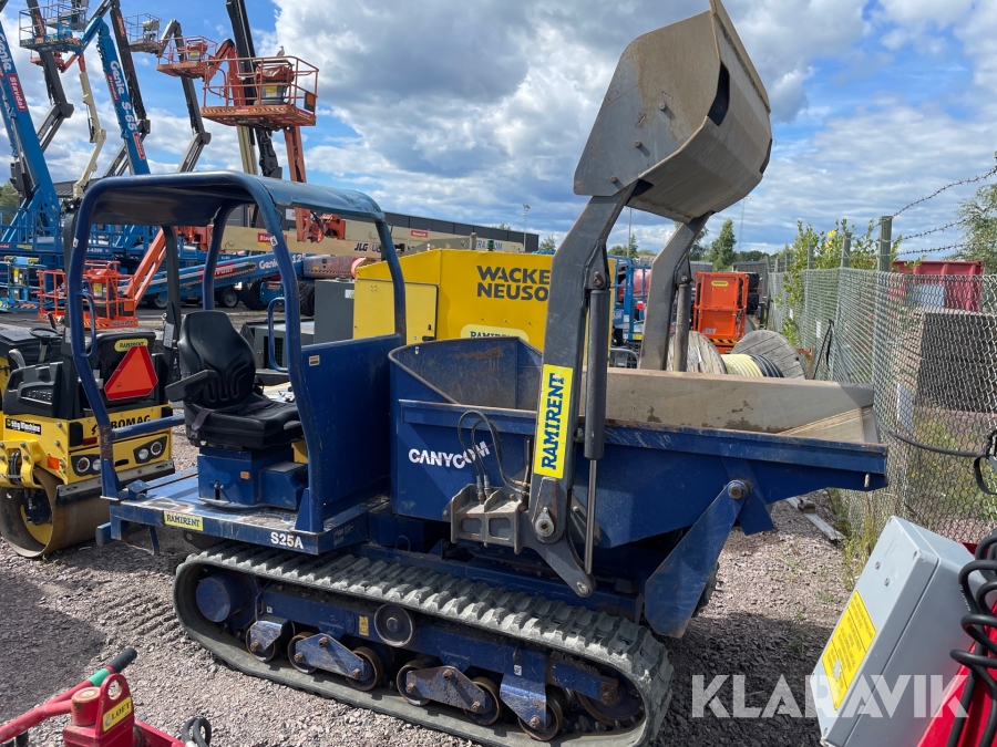 Dumper självlastande Canycom S25A, Karlstad, Klaravik aukti