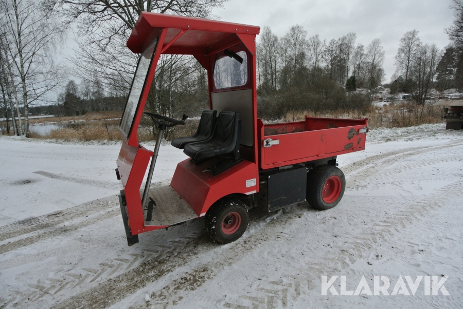 Pickup / flakbil Medle Eldriven 48 volt MN 900E, Vaggeryd,