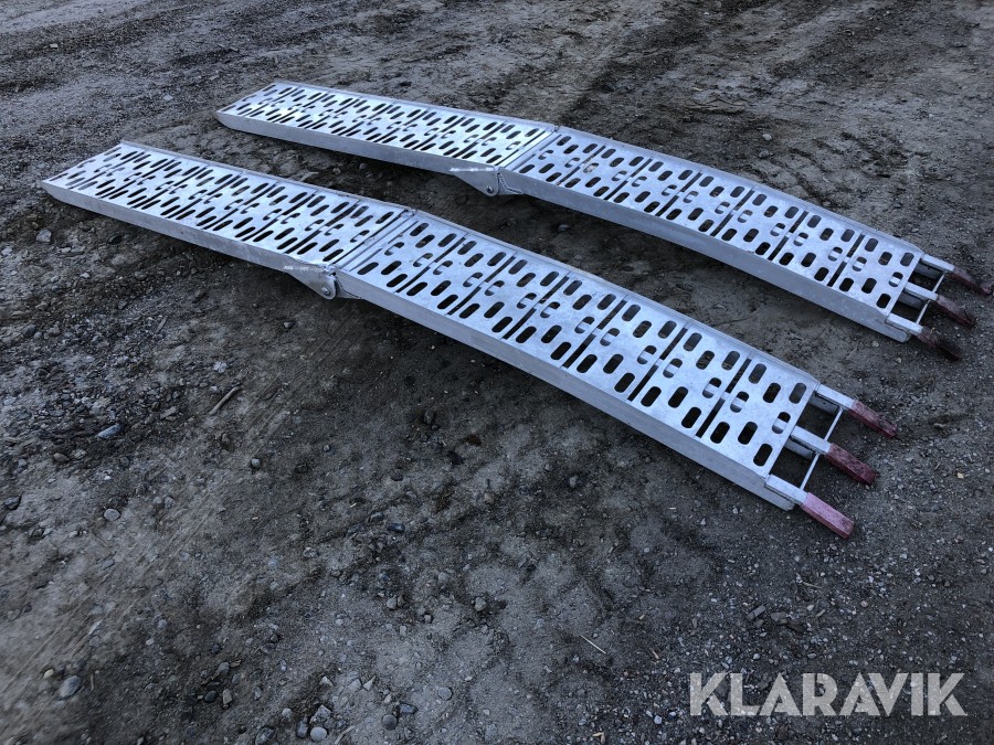 Ramper för lättare fordon - fällbara