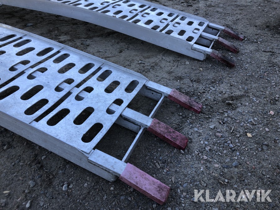 Ramper för lättare fordon - fällbara