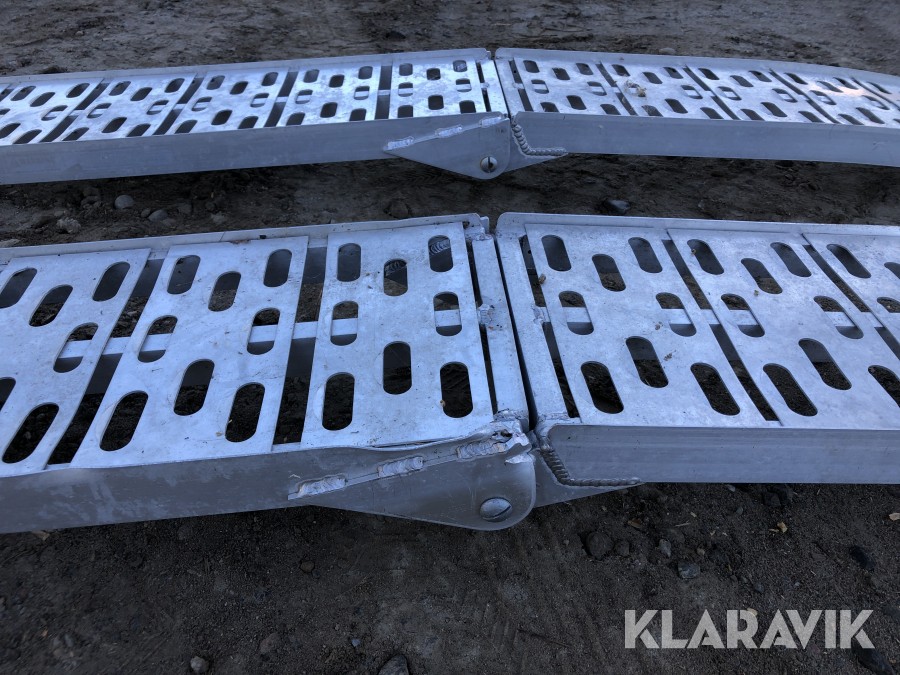 Ramper för lättare fordon - fällbara