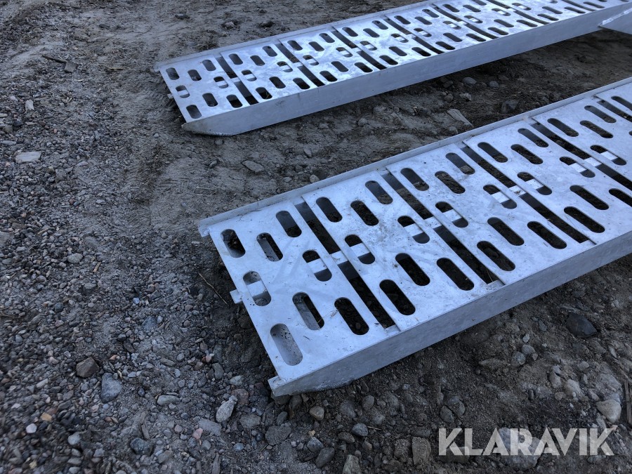 Ramper för lättare fordon - fällbara