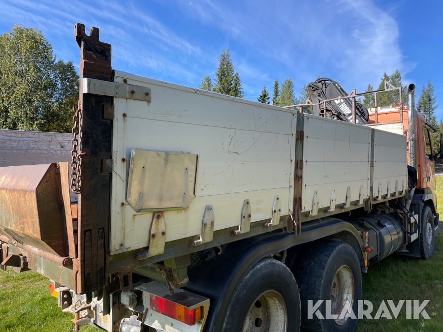 Tippbil Volvo FM7 6X2, Härjedalen, Klaravik auktioner