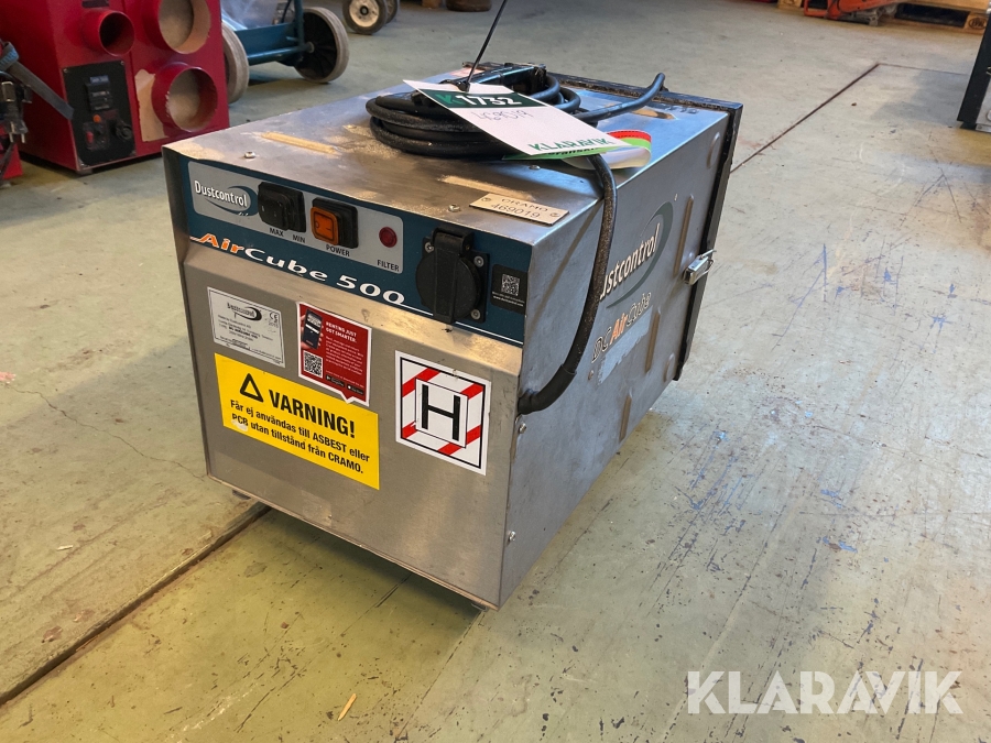 Luftrenare Dustcontrol DC Aircube 500, Jönköping, Klaravik a