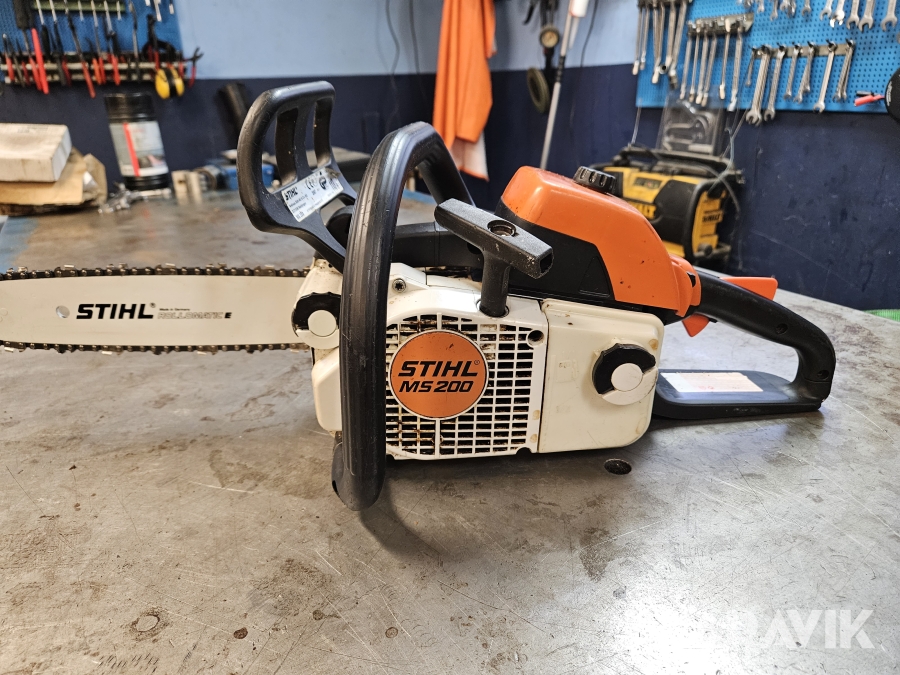 Motorsåg stihl Ms 200, Nässjö, Klaravik auktioner