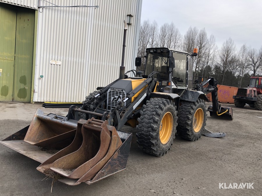 Traktorgrävare Huddig 760 M4 LS