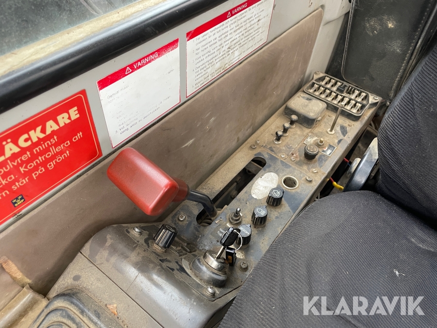 Bandgrävare Hitachi EX 120, Åre, Klaravik auktioner