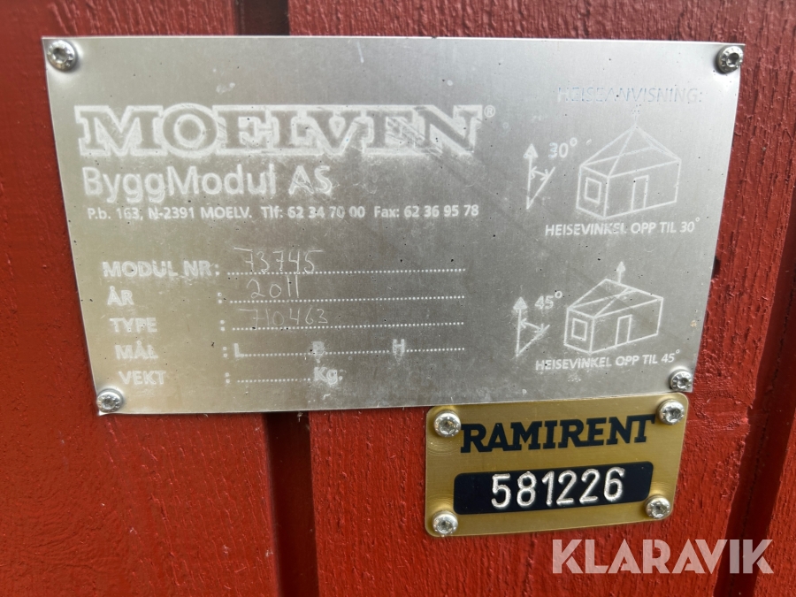 Boddel Moelven 710463, Sollefteå, Klaravik auktioner