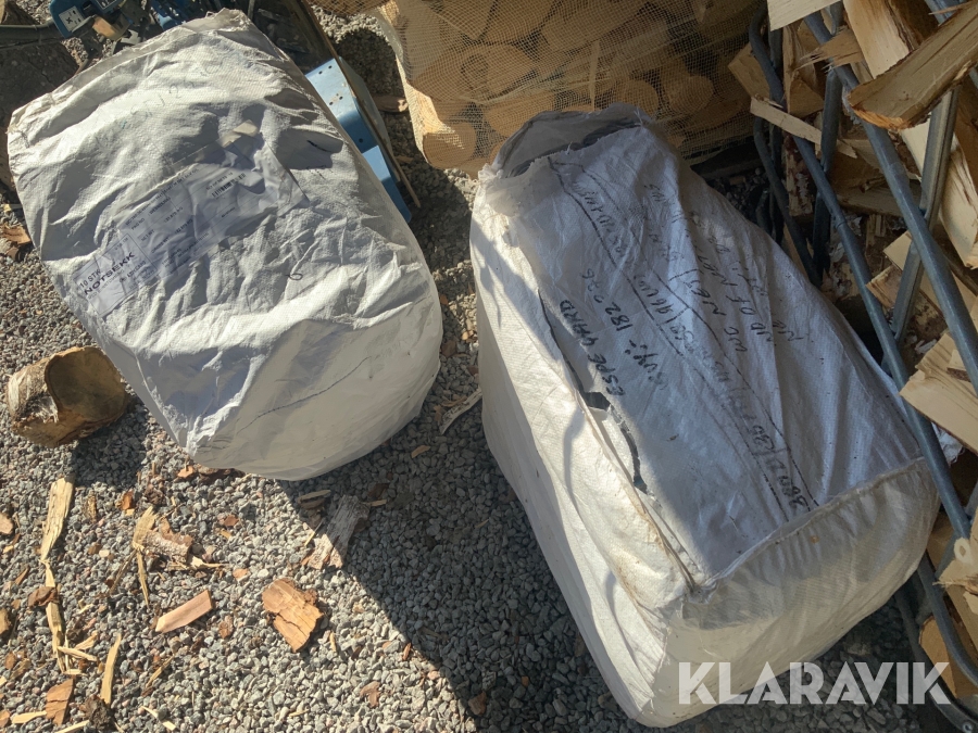 Vedsäckar 20st 1,5m3 Öppningsbar botten, Katrineholm, Klarav
