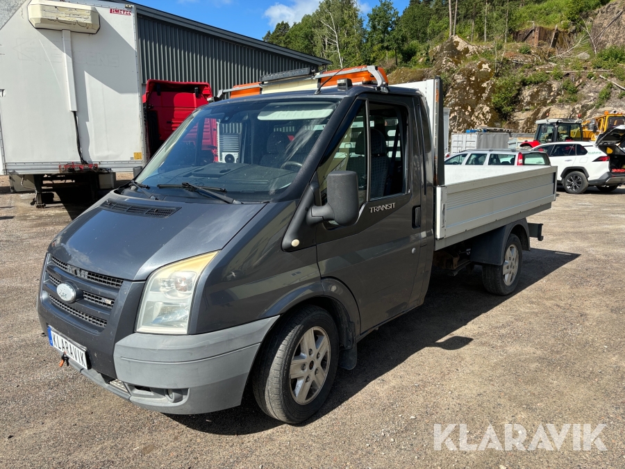 Flakbil Ford Transit, Ale, Klaravik auktioner