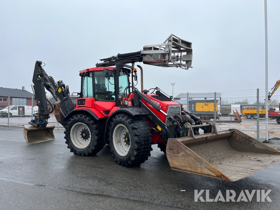Grävlastare Huddig 1260B, Kristianstad, Klaravik auktioner