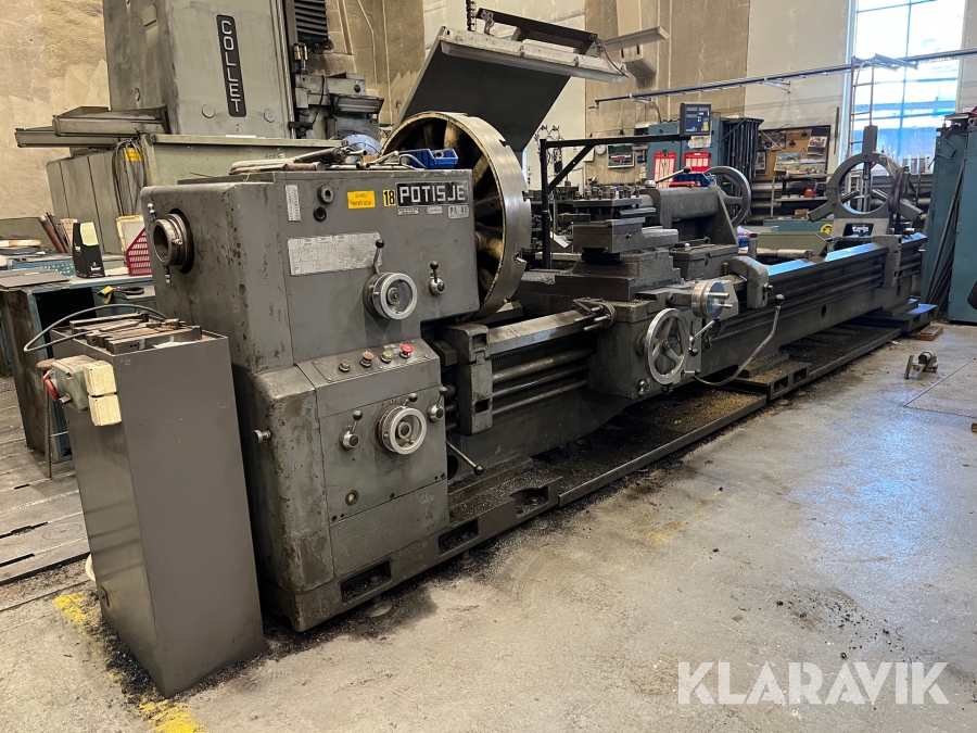 Svarv Potisje PA45, Hallstahammar, Klaravik auktioner