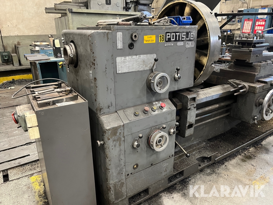 Svarv Potisje PA45, Hallstahammar, Klaravik auktioner