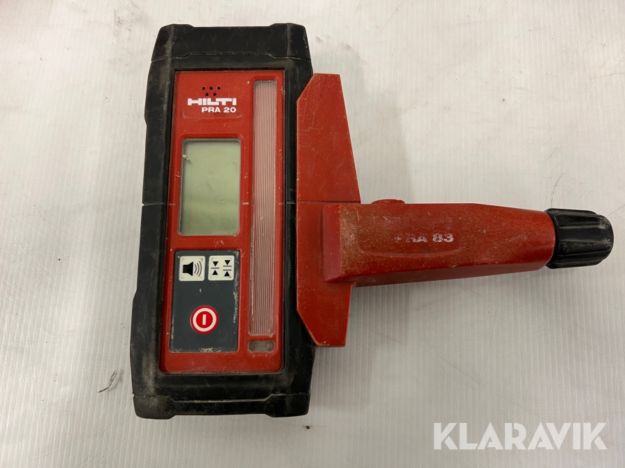 Planlaser & lasermottagare Hilti PR2-HS, PRA20, Svalöv, Kla