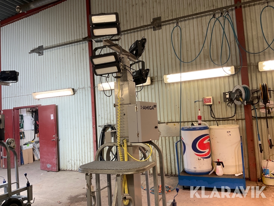 Belysningsmast Amiga General 7 m, Jönköping, Klaravik auktio