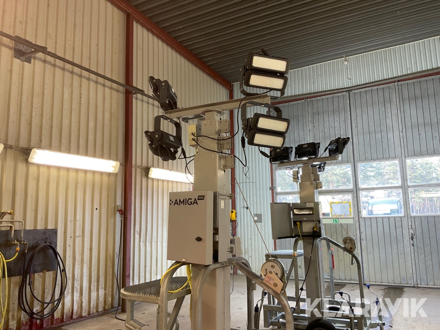 Belysningsmast Amiga General 7 m, Jönköping, Klaravik auktio