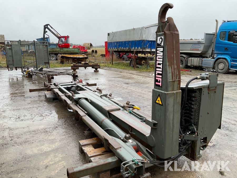 Lastväxlarram Multilift 20 T, Säffle, Klaravik auktioner