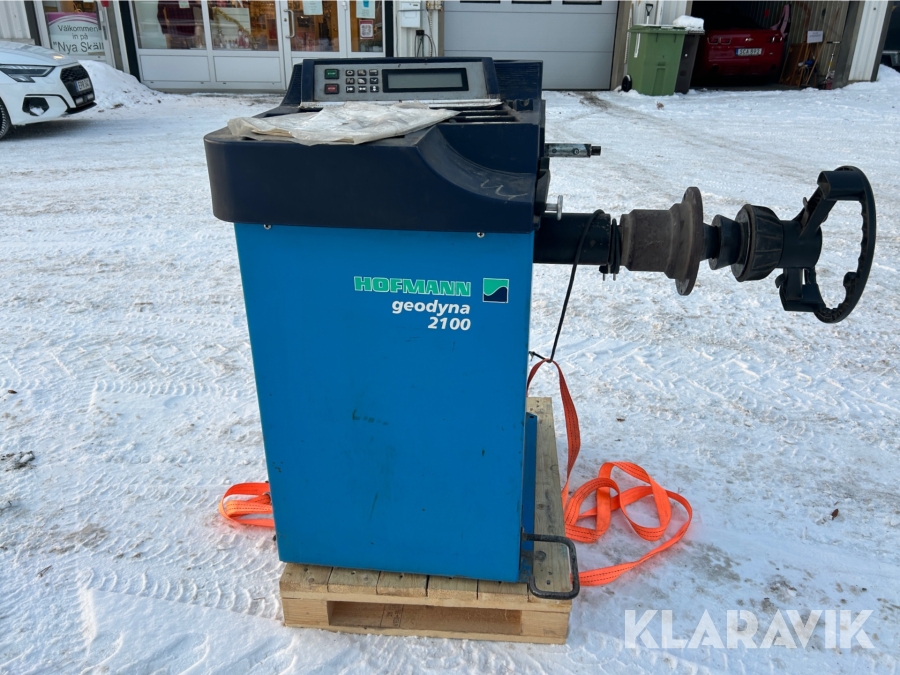 Balanseringsmaskin Hofmann Geodyna 2100, Strömsund, Klaravik