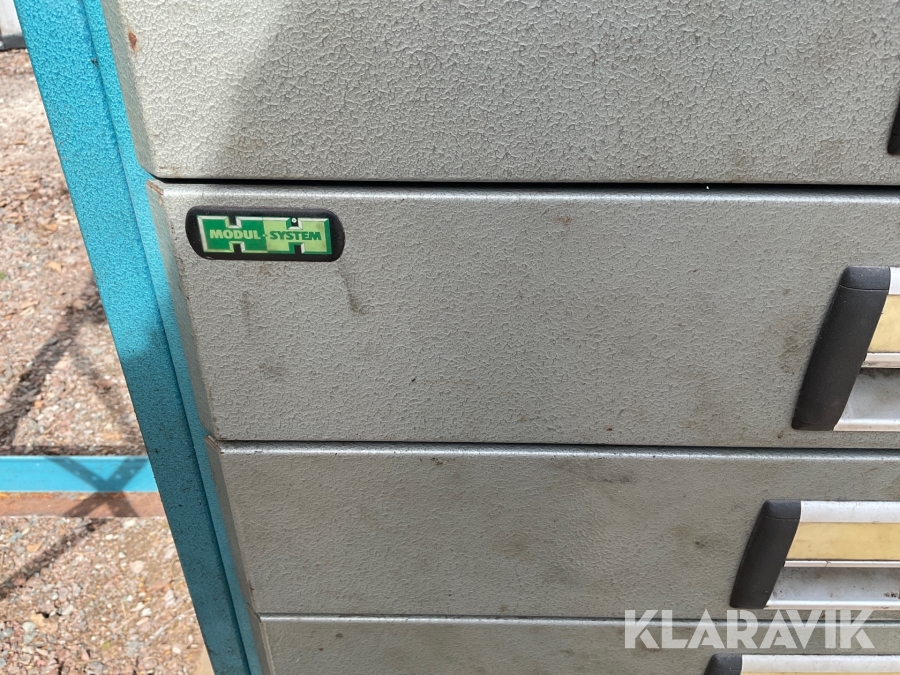 Verkstadsinredning till bil HH modul-system, Bengtsfors, Kla