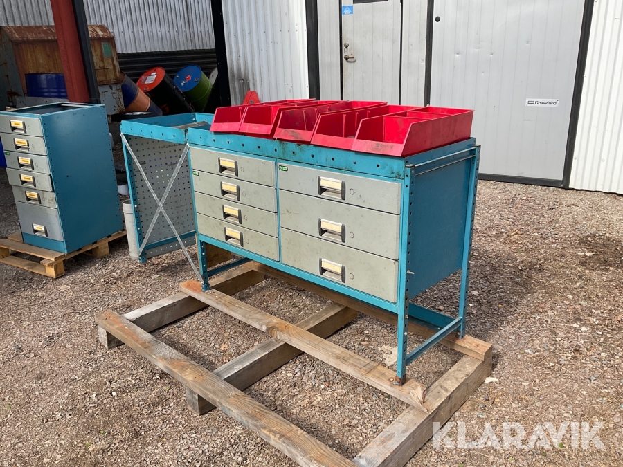 Verkstadsinredning till bil HH modul-system, Bengtsfors, Kla