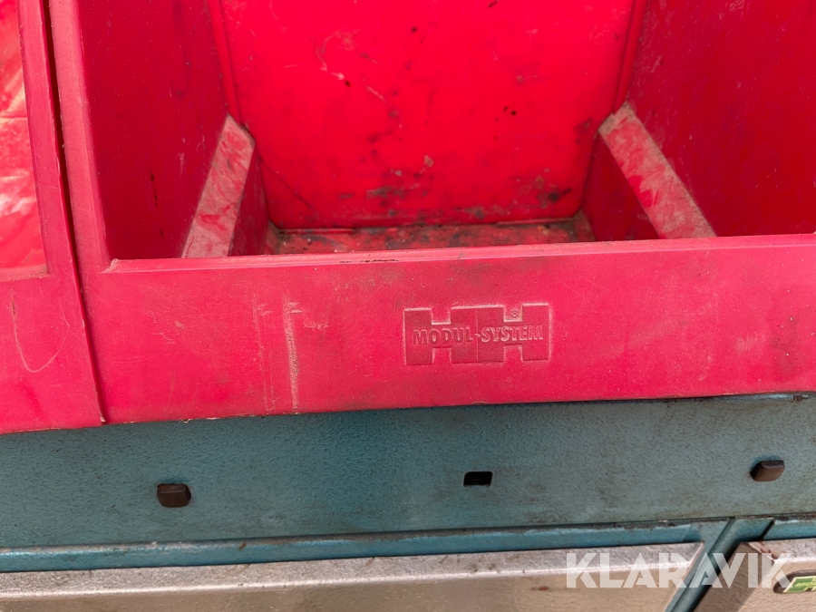 Verkstadsinredning till bil HH modul-system, Bengtsfors, Kla