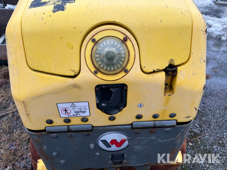 Tvåvalsvält fjärrstyrd Wacker Neuson RT SC2, Lidköping, Klar