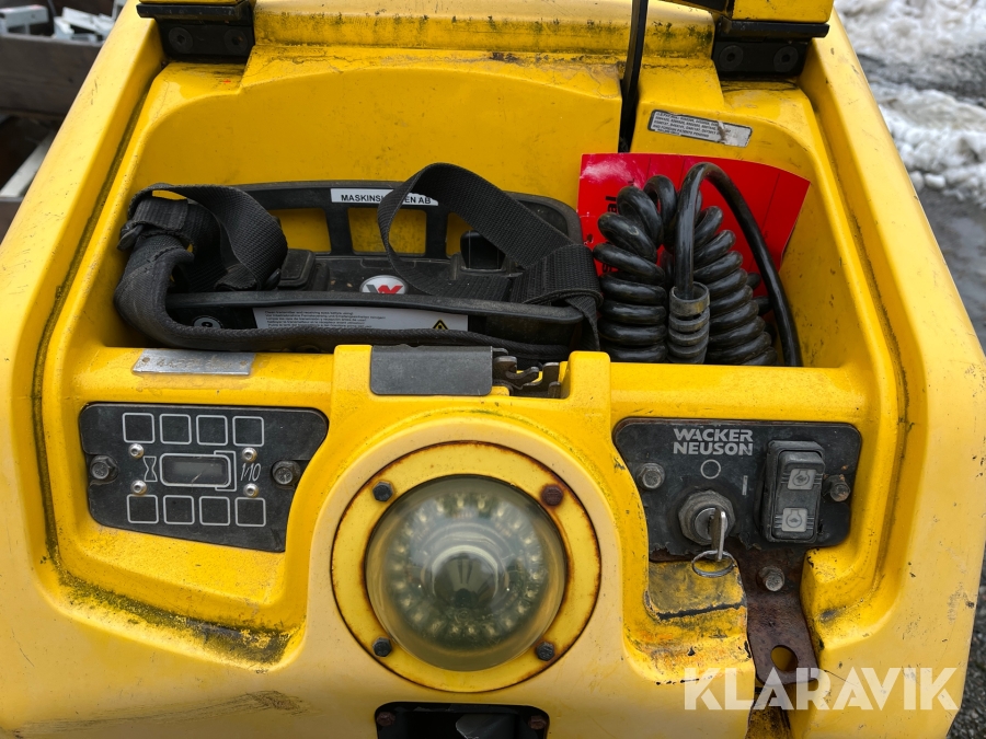 Tvåvalsvält fjärrstyrd Wacker Neuson RT SC2, Lidköping, Klar
