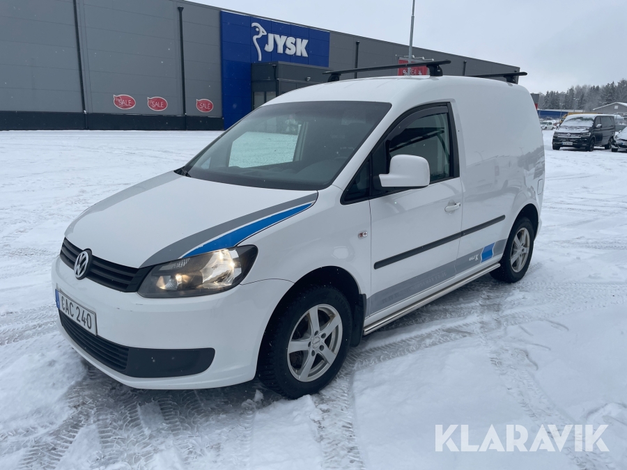 Skåpbil Volkswagen Caddy, Lindesberg, Klaravik auktioner