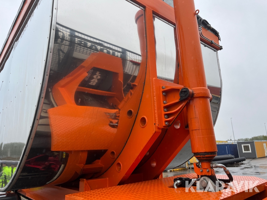 Högtippsbalja på lastväxlarram CMT, Linköping, Klaravik aukt