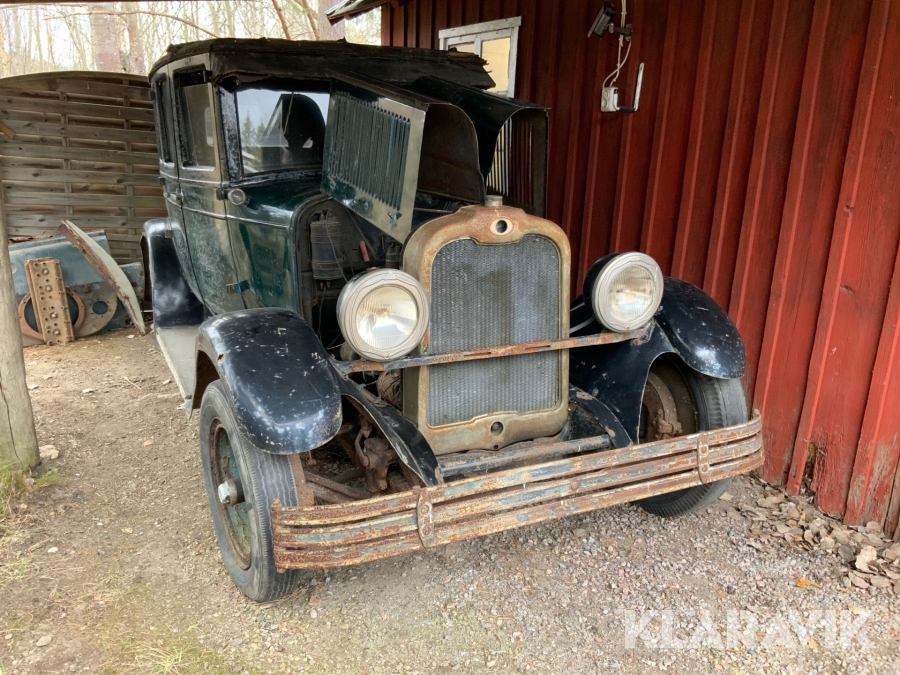 Veteranbil Oakland , Mariestad, Klaravik auktioner