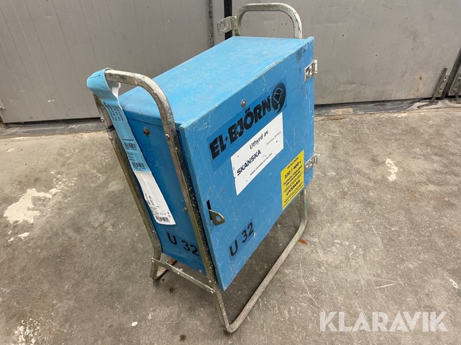 Elcentral El-Björn U32, Uppsala, Klaravik auktioner