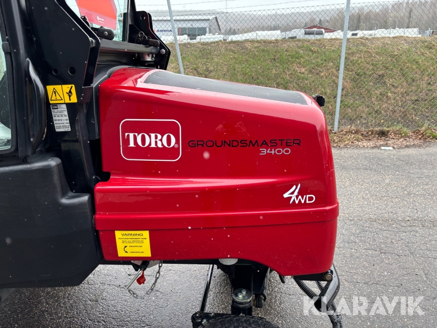 Gräsklippare Toro Groundsmaster 3400, Sundsvall, Klaravik au