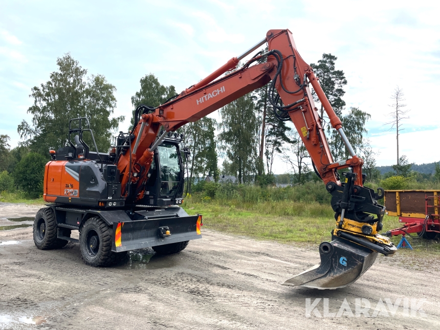 Grävmaskin Hitachi ZX 175W-7, Uddevalla, Klaravik auktioner