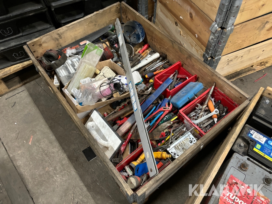 Diverse verktyg, Nybro, Klaravik auktioner